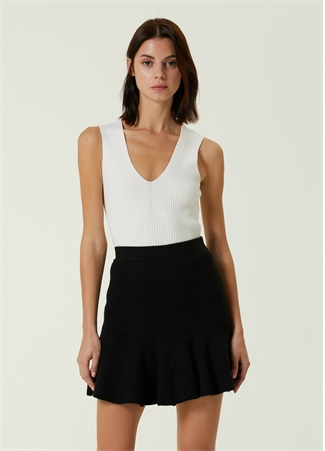 Network Kadın Slim Fit Ekru Kolsuz Kazak Bej L Eu Network Kadın Slim Fit Ekru Kolsuz Kazak Bej L Eu