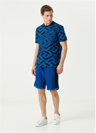 Versace Erkek BERMUDA Mavi 46 IT Versace Erkek BERMUDA Mavi 46 IT