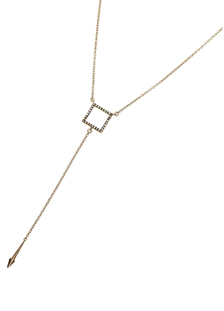 Collection-Ruel Design Kadın Ok Detaylı Altın Rengi Kolye EU Collection-Ruel Design Kadın Ok Detaylı Altın Rengi Kolye EU