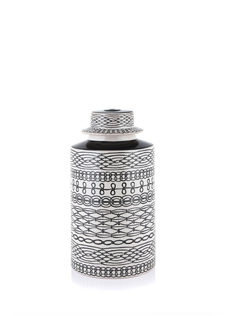 Act of Acrract Siyah Desenli Seramik Küp Beyaz Act of Acrract Siyah Desenli Seramik Küp Beyaz