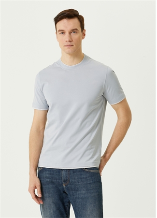 Brunello Cucinelli Erkek Tshirt Mavi 48 It Brunello Cucinelli Erkek Tshirt Mavi 48 It