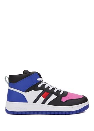 Tommy Hilfiger Kadın High Top Basketball Mavi Sneaker 38 EU