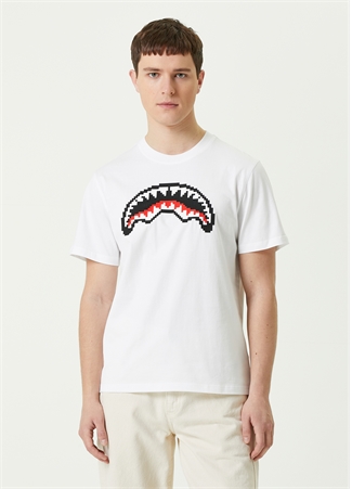 8-Bit by Mhrs Erkek Beyaz Figür Detaylı T-shirt XS EU 8-Bit by Mhrs Erkek Beyaz Figür Detaylı T-shirt XS EU