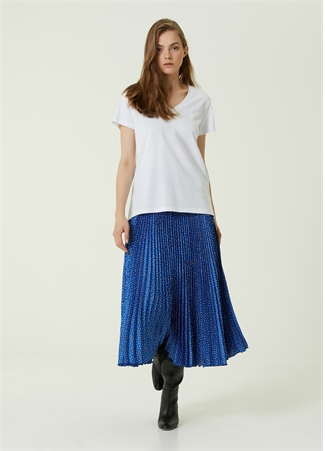 Beymen Club Kadın Beyaz V Yaka Basic T-shirt S EU