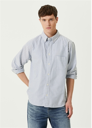 Allsaints Erkek Gömlek Mavi Xs Eu Allsaints Erkek Gömlek Mavi Xs Eu