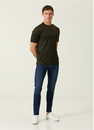 Emporio Armani Erkek Slim Fit J0 Lacivert Jean Pantolon 36 US