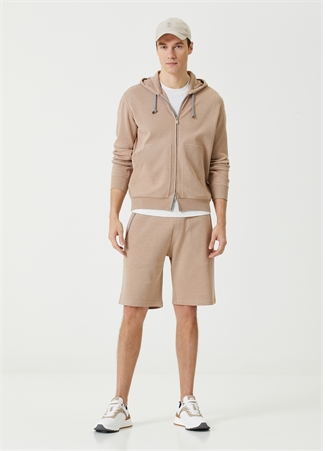 Brunello Cucinelli Erkek Bej Beli Bağcıklı Bermuda S EU Brunello Cucinelli Erkek Bej Beli Bağcıklı Bermuda S EU