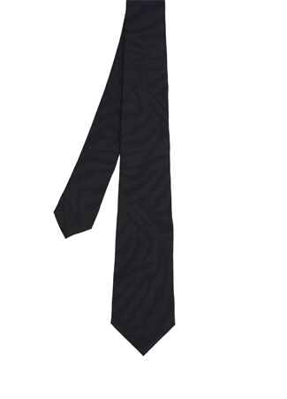 Pal Zileri Erkek Lacivert Desenli İpek Kravat EU