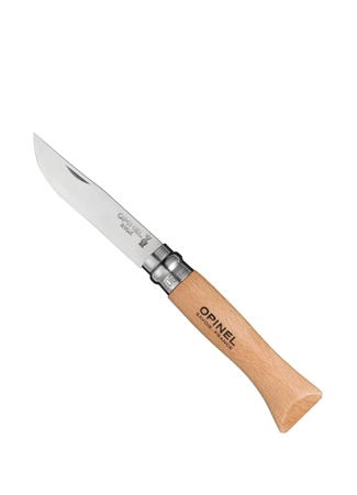 Opinel Inox No 6 Kayın Saplı Paslanmaz Çelik Çakı Kahverengi EU Opinel Inox No 6 Kayın Saplı Paslanmaz Çelik Çakı Kahverengi EU