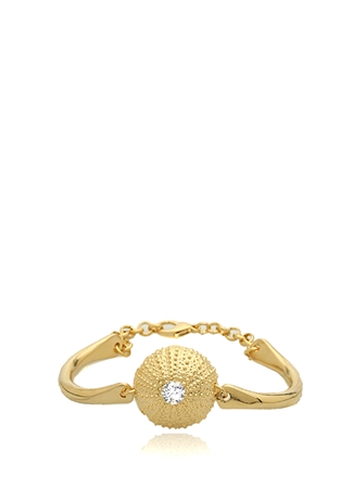 Glowing Diaries Kadın Deniz Kestanesi Altın Rengi Kaplama Bilezik EU