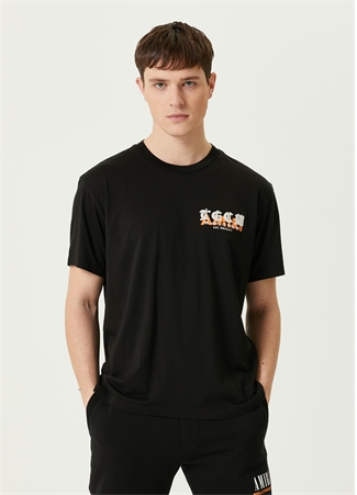 Amiri Erkek Siyah Logo Baskılı T-shirt S Eu Amiri Erkek Siyah Logo Baskılı T-shirt S Eu