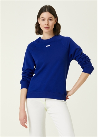 Msgm Kadın Mavi Bisiklet Yaka Reglan Kol Sweatshirt Xs Eu Msgm Kadın Mavi Bisiklet Yaka Reglan Kol Sweatshirt Xs Eu