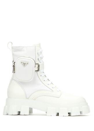 Prada Erkek Monolith Beyaz Deri Bot 0 UK Prada Erkek Monolith Beyaz Deri Bot 0 UK