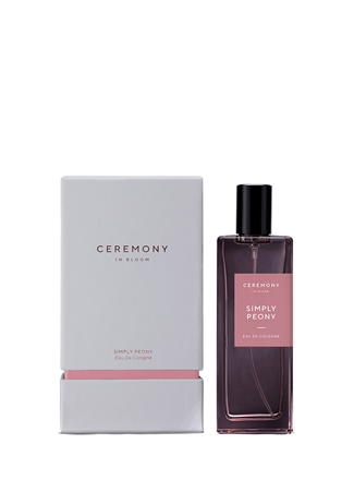 Ceremony In Bloom Simply Peony Eau de Cologne 50ml Ceremony In Bloom Simply Peony Eau de Cologne 50ml