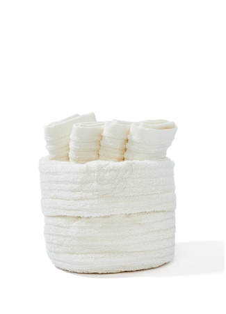 Blumarine Home Sarı 4lü El Havlusu Seti Blumarine Home Sarı 4lü El Havlusu Seti