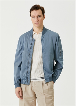 Brunello Cucinelli Erkek Mavi Mont 54 IT