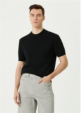 Z Zegna Erkek Siyah Basic T-shirt L It Z Zegna Erkek Siyah Basic T-shirt L It