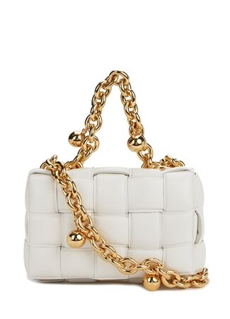 Bottega Veneta Kadın ÇANTA Beyaz EU