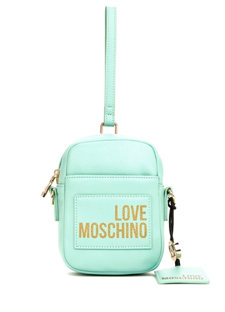 Love Moschino Kadın Yeşil Logolu Omuz Çantası Eu Love Moschino Kadın Yeşil Logolu Omuz Çantası Eu