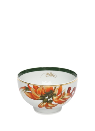 Vista Alegre Atlantis Amazonia Çiçek Desenli Porselen Kase Beyaz