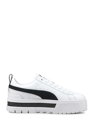 Puma Kadın Mayze Beyaz Siyah Sneaker 36 EU