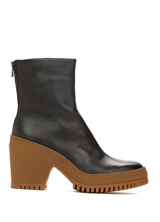 Kenzo Kadın Haki Deri Bot Siyah 39 EU