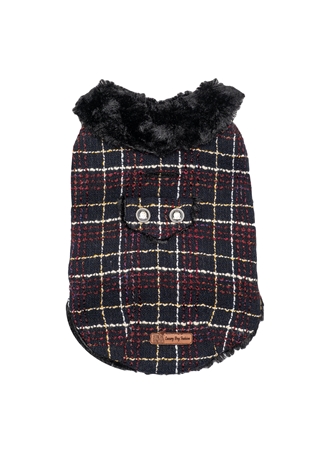 Bcbc Luxury Dog Fashion Siyah Gabriella Coat Köpek Ceket S Bcbc Luxury Dog Fashion Siyah Gabriella Coat Köpek Ceket S