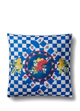 Chiara Alessi Capri Colorblocked 80x80 cm Dekoratif Yastık Çok Renkli Chiara Alessi Capri Colorblocked 80x80 cm Dekoratif Yastık Çok Renkli