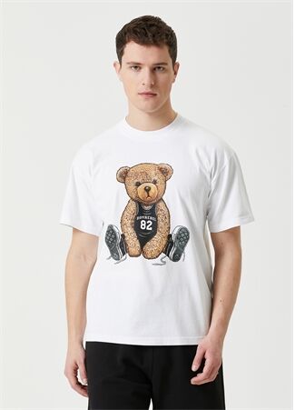 Domrebel Erkek Play Beyaz T-shirt XS EU