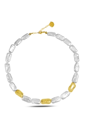 Felizist Kadın Before Sunrise İncili Altın Rengi Kaplama Kolye EU