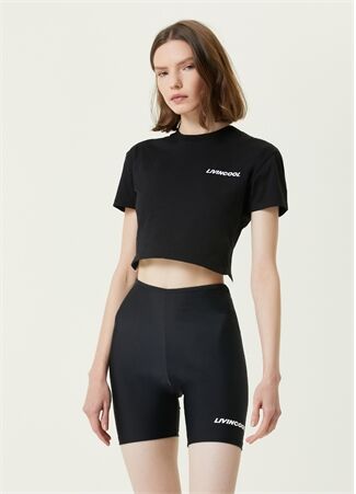 Livincool Kadın Tshirt Siyah Xs Eu