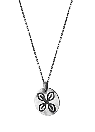 Kayra Khan Erkek Unity And Harmony Gümüş Rengi Kolye Gri EU