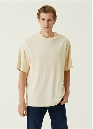 Gruff De Base Ekru Oversize T-shirt Beyaz S EU Gruff De Base Ekru Oversize T-shirt Beyaz S EU