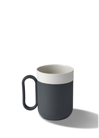 Esma Dereboy Siyah Fildişi Seramik Kupa