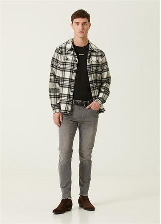 Academia Erkek Basic Slim Fit Denim Pantolon Gri 29 IT Academia Erkek Basic Slim Fit Denim Pantolon Gri 29 IT