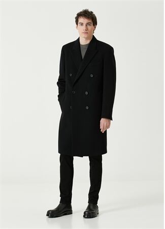 Paul Smith Erkek Siyah Yün Palto 54 IT