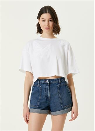 Valentino Kadın Tshirt Beyaz Xs Eu