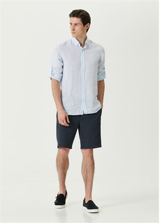 Fiji Erkek Lacivert Dokulu Bermuda Mavi S Eu Fiji Erkek Lacivert Dokulu Bermuda Mavi S Eu