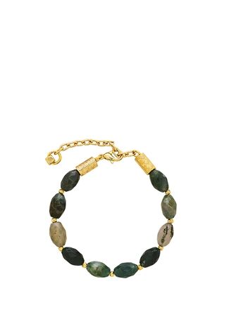 Nauu Kadın Yeşil Taşlı Bileklik EU