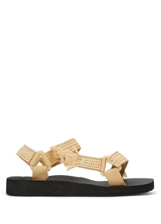 Arizona Love Kadın Bej Hasır Dokulu Sandalet 36 EU Arizona Love Kadın Bej Hasır Dokulu Sandalet 36 EU