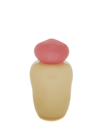 Helle Mardahl Bon Medi Pembe Bej Cam Obje Helle Mardahl Bon Medi Pembe Bej Cam Obje