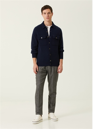 Brunello Cucinelli Erkek Gri Beli Kordonlu Ekoseli Pilili Pantolon 46 IT Brunello Cucinelli Erkek Gri Beli Kordonlu Ekoseli Pilili Pantolon 46 IT
