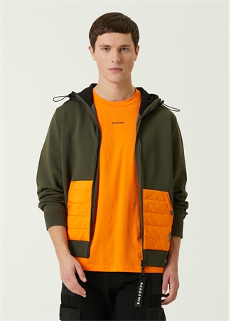 Academia Erkek Haki Kapüşonlu Garnili Mont S EU Academia Erkek Haki Kapüşonlu Garnili Mont S EU