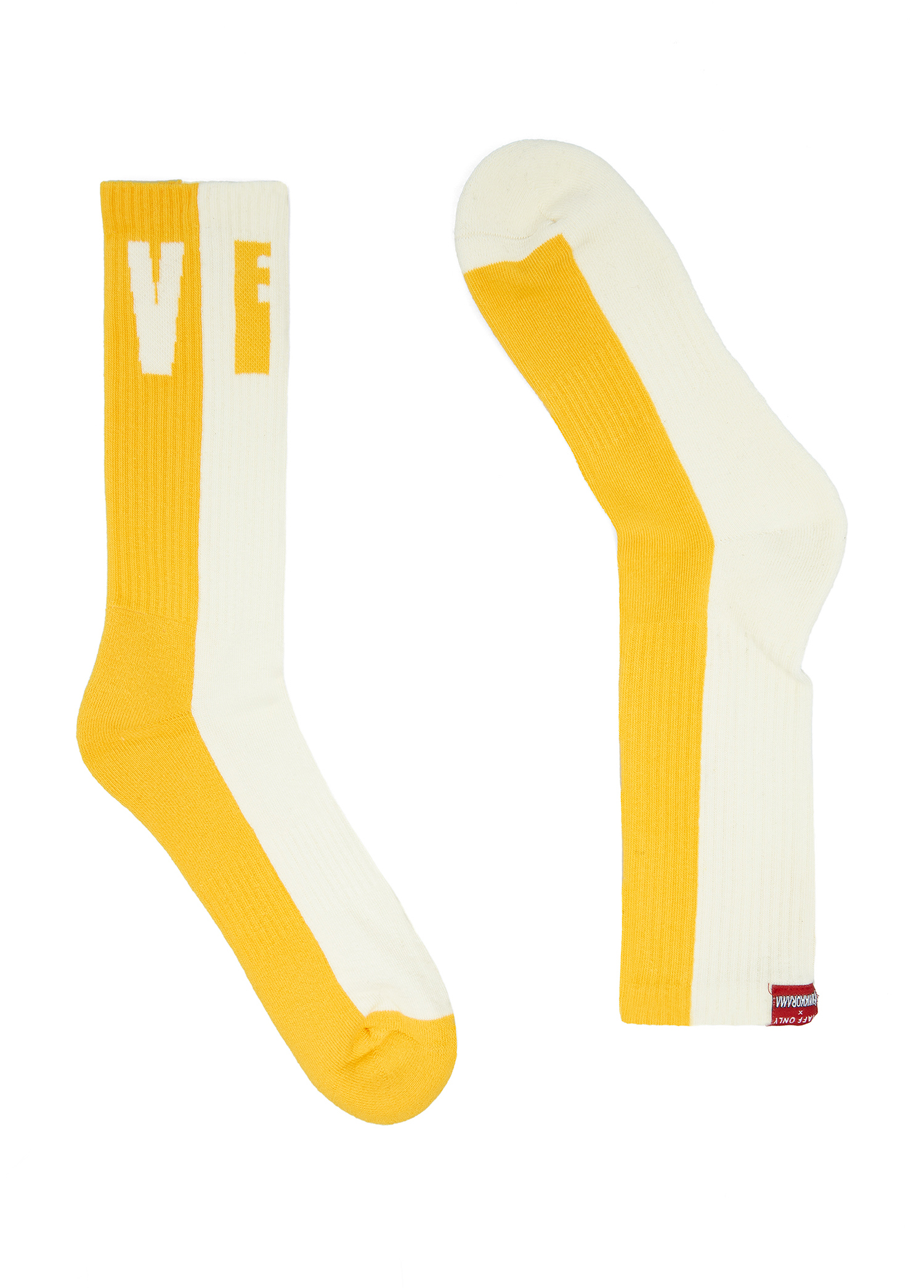 Yellow, White Staff Only Yellow, White Men Love Organik Pamuk Sarı ...