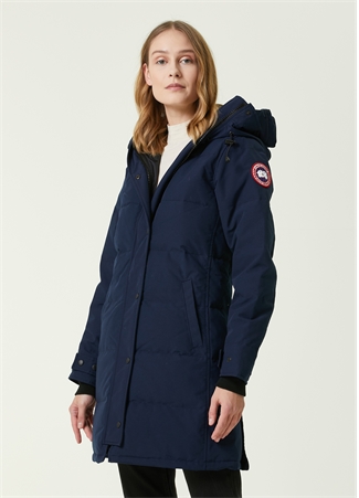 Canada Goose Kadın Shelburne Lacivert Kapüşonlu Mont Lacivert XS EU Canada Goose Kadın Shelburne Lacivert Kapüşonlu Mont Lacivert XS EU
