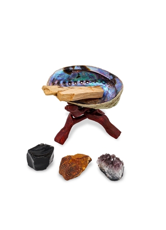 Great Loom Akrep Burç Taşlı Palo Santo Ağaç Tütsü Seti Çok Renkli Great Loom Akrep Burç Taşlı Palo Santo Ağaç Tütsü Seti Çok Renkli