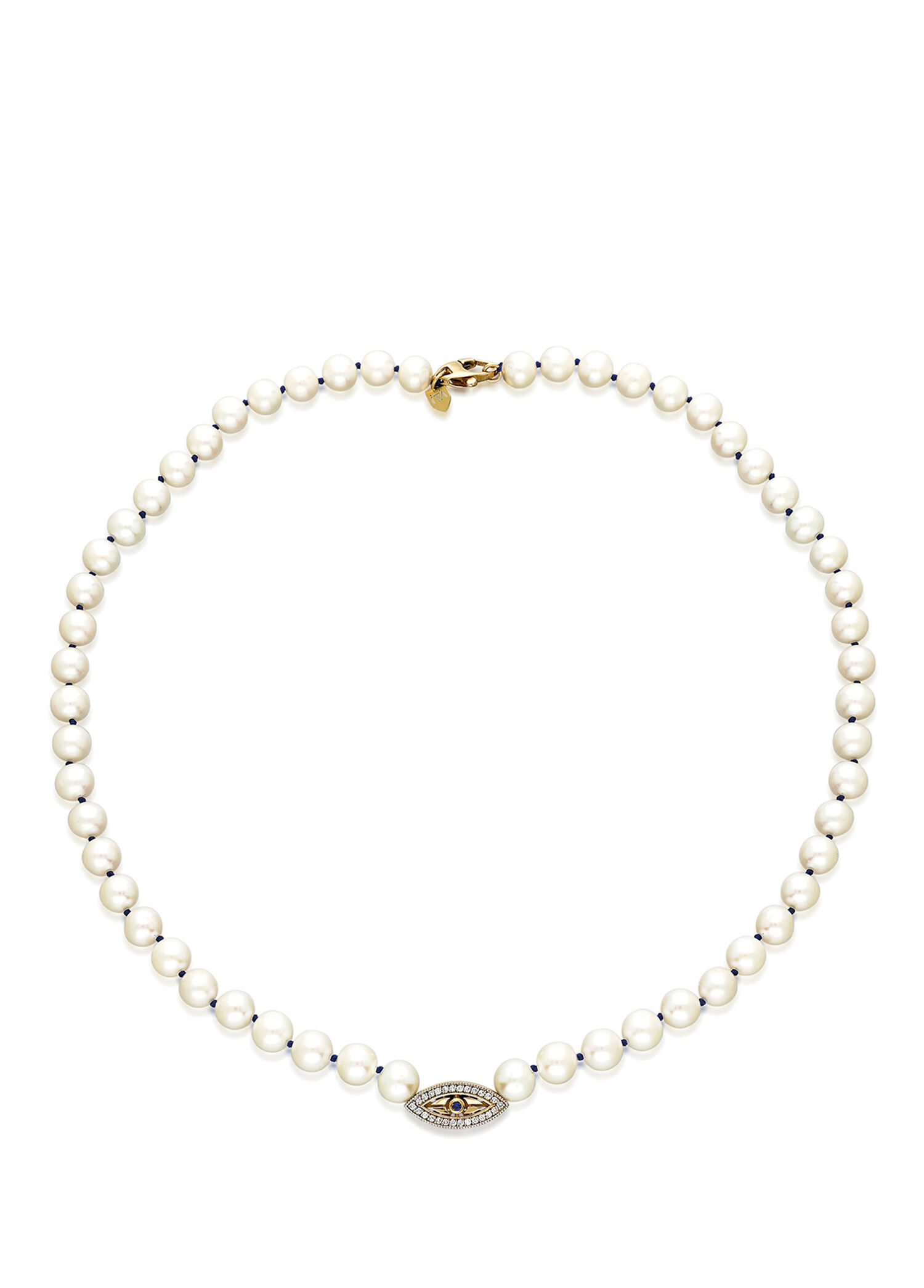ITA Fine Jewelry Çok Renkli Kadın Pave Macu Kadın Altın Kolye 1745523 ...