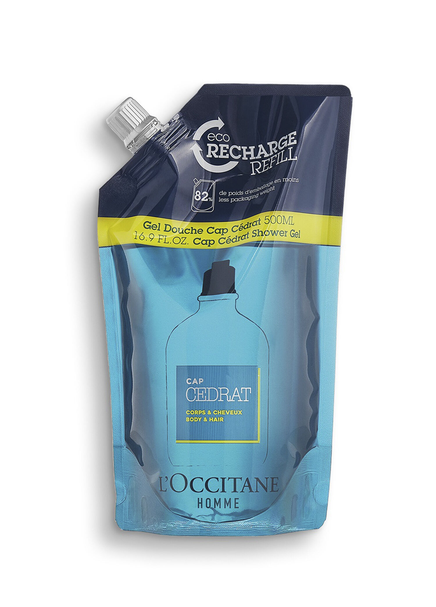 L'Occitane - Cap Cedrat Shower Gel Eco & Economical Refill 500 ml