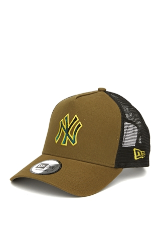 New Era Erkek Check Infill Neyyan Yeşil Şapka EU New Era Erkek Check Infill Neyyan Yeşil Şapka EU