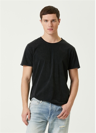 Allsaints Erkek Bodega Antrasit Bisiklet Yaka T-shirt Gri S EU Allsaints Erkek Bodega Antrasit Bisiklet Yaka T-shirt Gri S EU